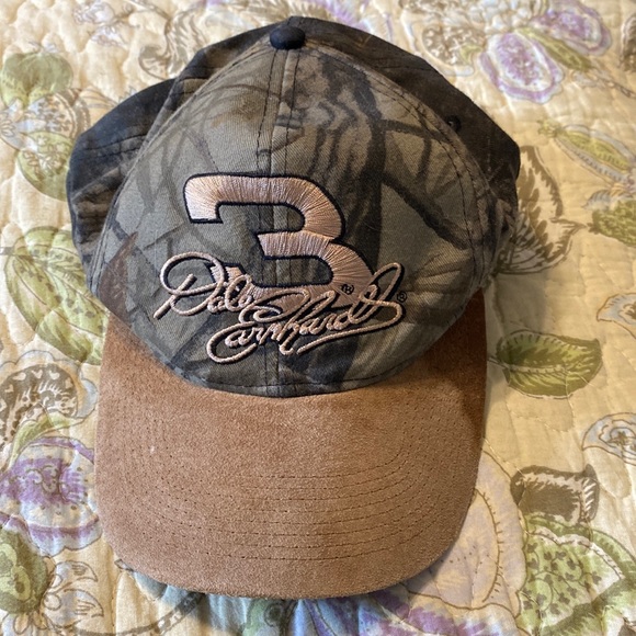 Chase Authentics | Accessories | Dale Earnhardt Leather Bill Hat Never ...